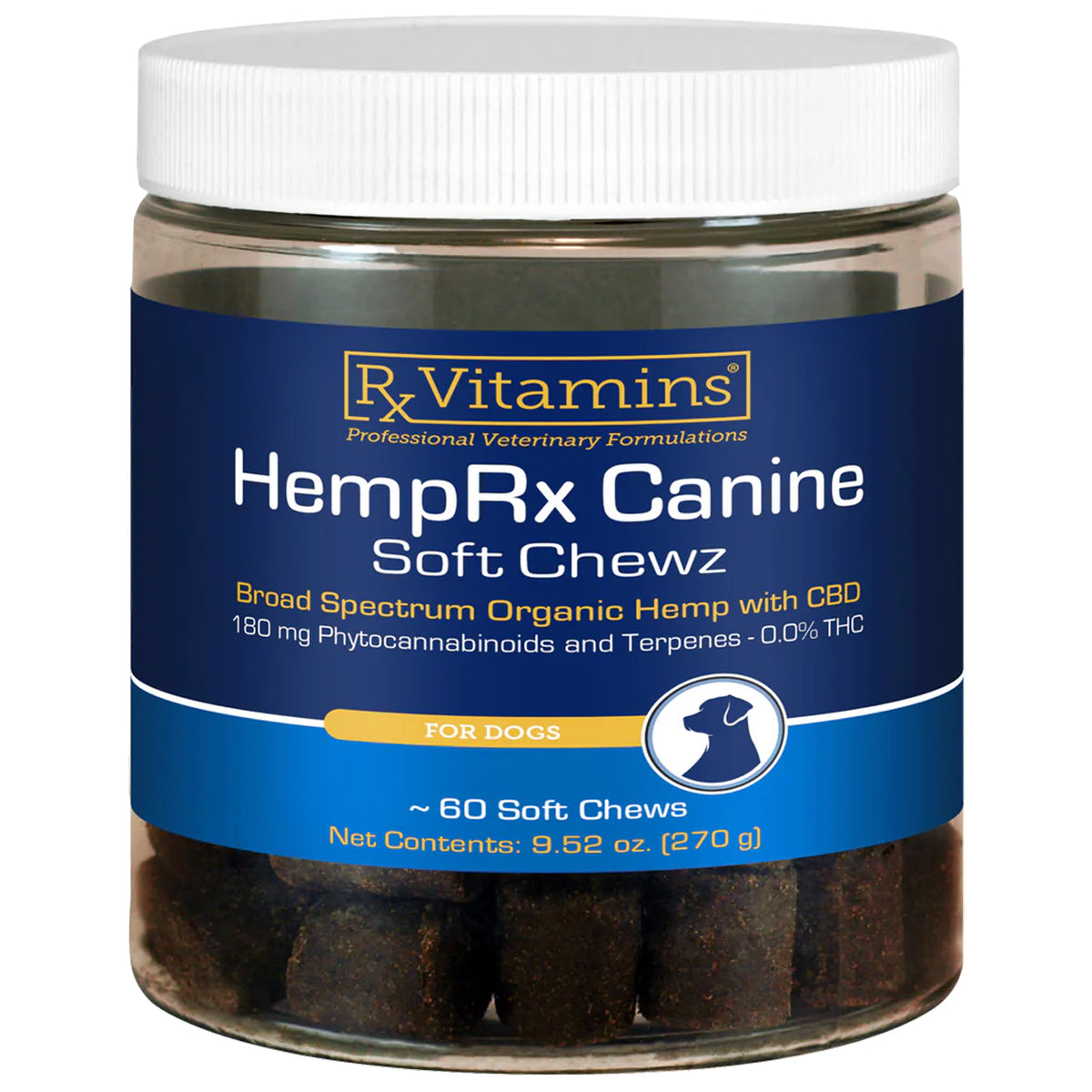 RX Vitamins for Pets HempRx Soft Chewz for Dogs – Family Pet Nutrition