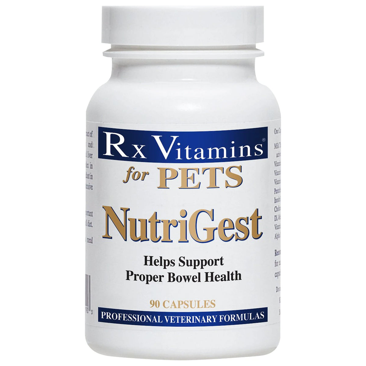 NutriGest Capsules by Rx Vitamins for Pets: Natural Digestive Support ...